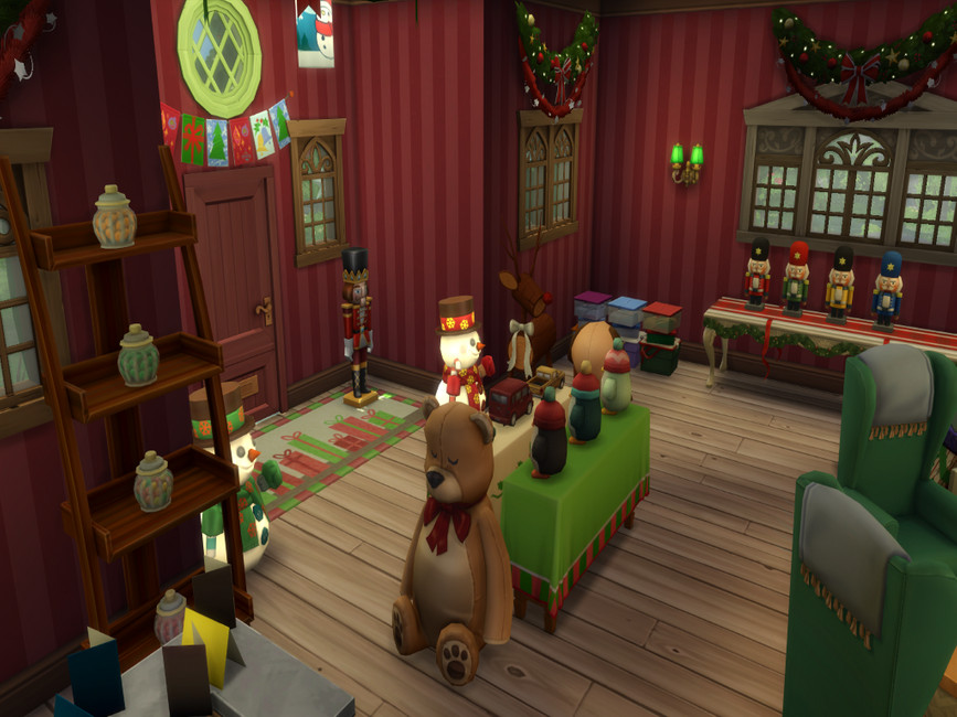 The Sims Resource - Christmas Toy Shop