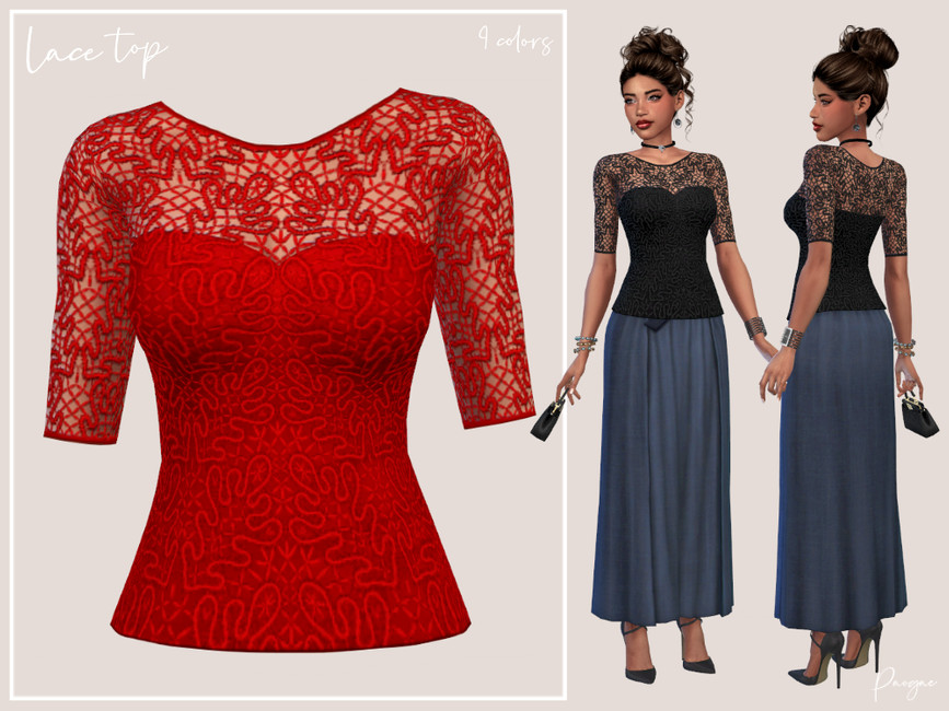 The Sims Resource - LaceTop