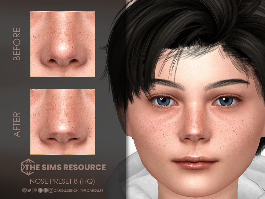 The Sims Resource - Nose Preset 8 (HQ)