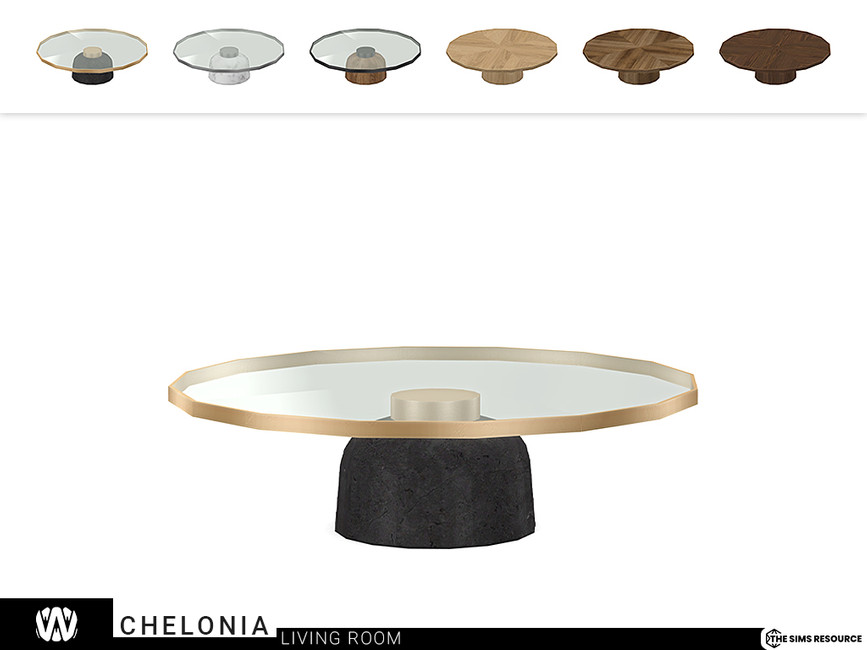The Sims Resource - Chelonia Coffee Table