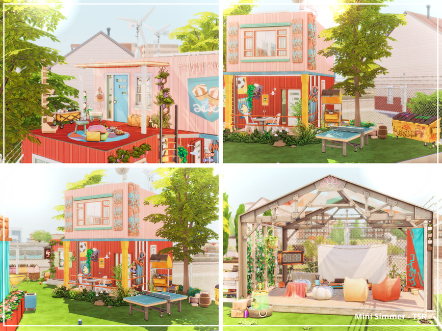 The Sims Resource - Second Life Collab - Students Container Home