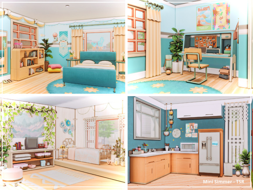 The Sims Resource - Second Life Collab - Students Container Home