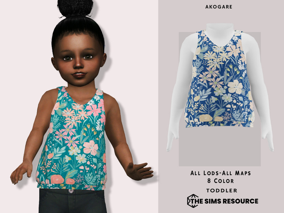 The Sims Resource | T-Hazel Top