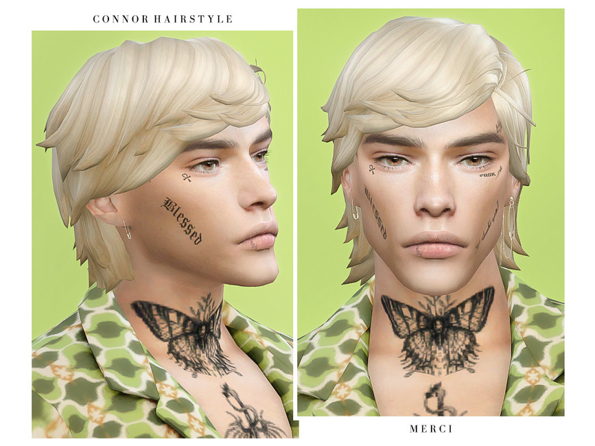 The Sims Resource - Connor Hairstyle