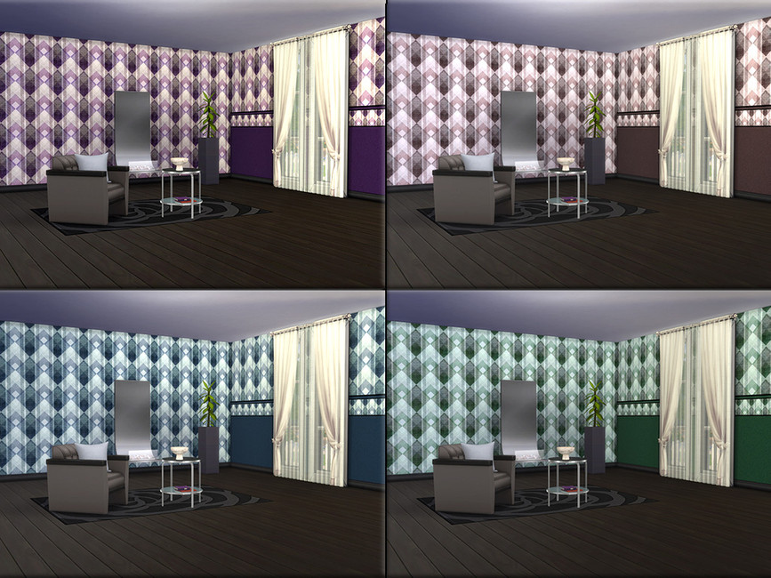 The Sims Resource - Modern Mood Geometric Solution