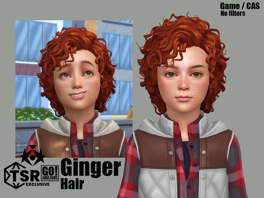 The Sims Resource - Ginger Hair