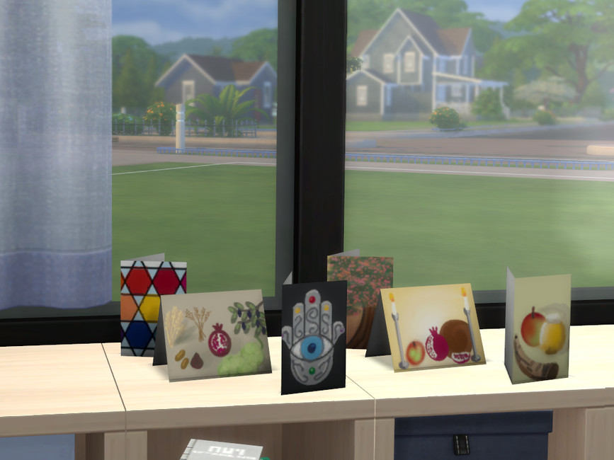 The Sims Resource - Jewish Holiday Cards