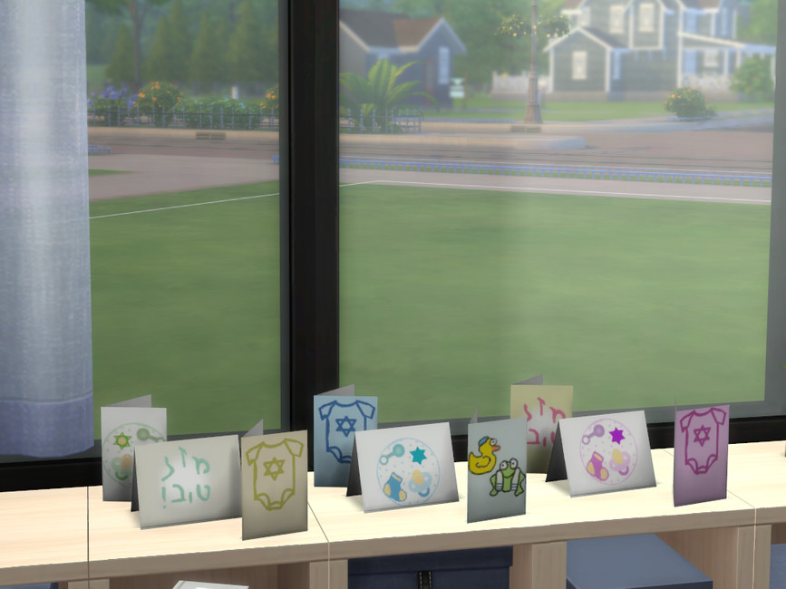 The Sims Resource - Jewish Milestones Cards