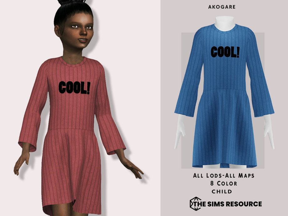 The Sims Resource | Cool Dress