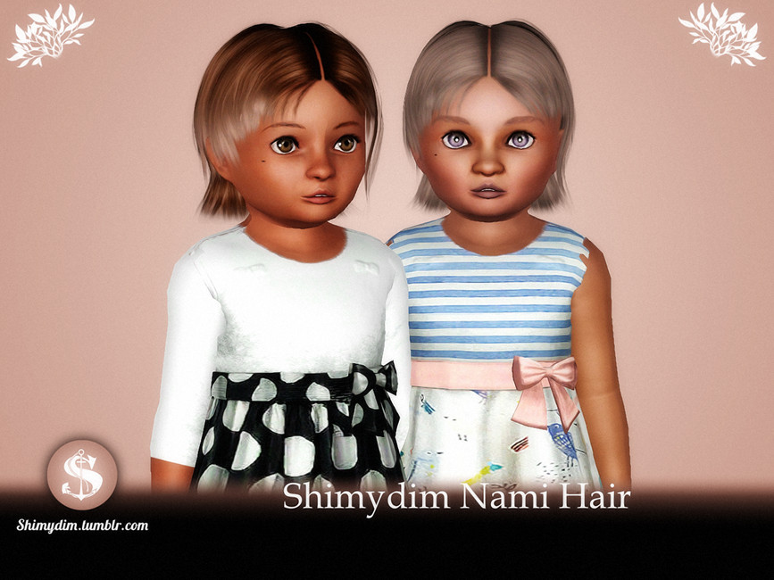 The Sims Resource - Nami Hairstyle - Toddler