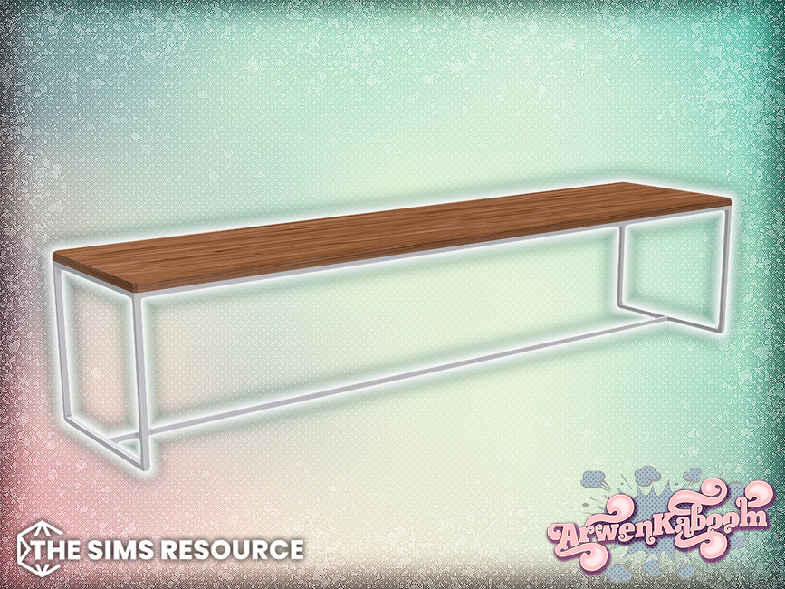 The Sims Resource - Arran - Bench