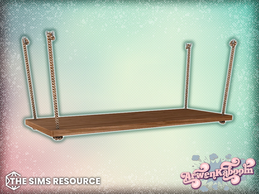 The Sims Resource - Arran - Hanging Shelf