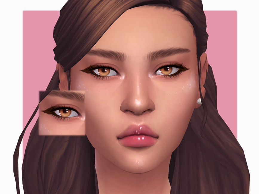 The Sims Resource - Choco Coco Eyeliner