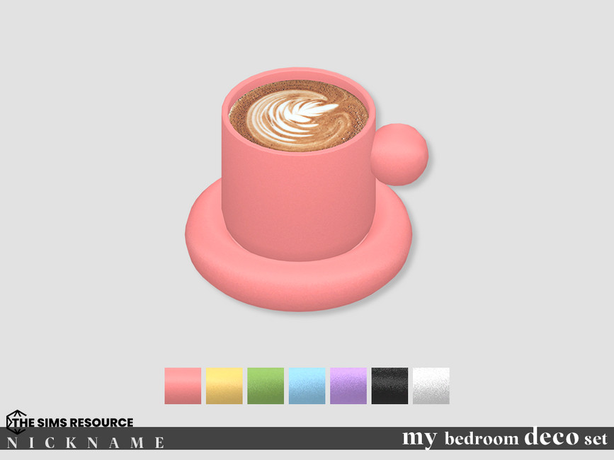The Sims Resource - my bedroom set_coffee cup