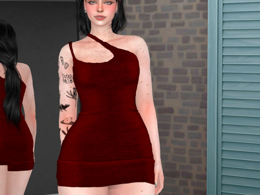 The Sims Resource - Ava Dress (v2)