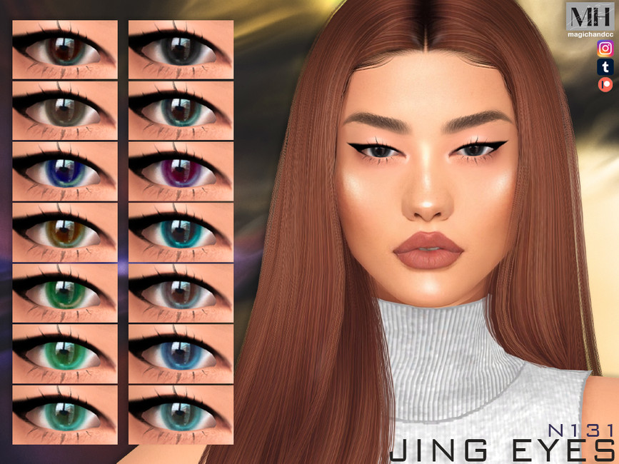 The Sims Resource - Jing Eyes N131