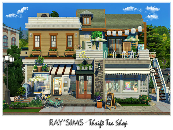 The Sims Resource | Thrift Tea Shop