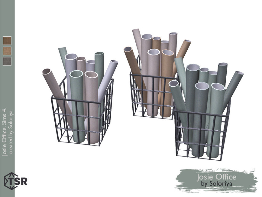 The Sims Resource - Josie Office. Papers, v1