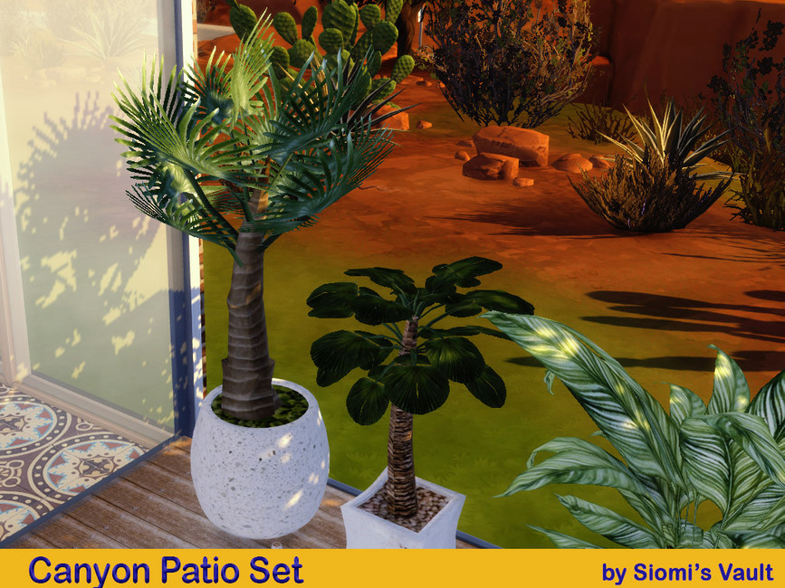 The Sims Resource - Canyon Patio Plant #01