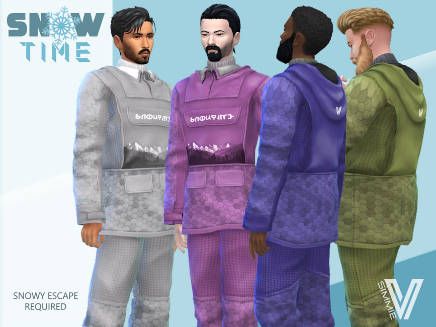 The Sims Resource - Snowtime SE Outerwear 4