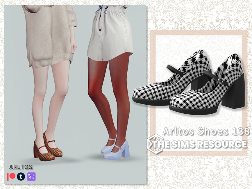 The Sims Resource - Printed Mary Jane / 138