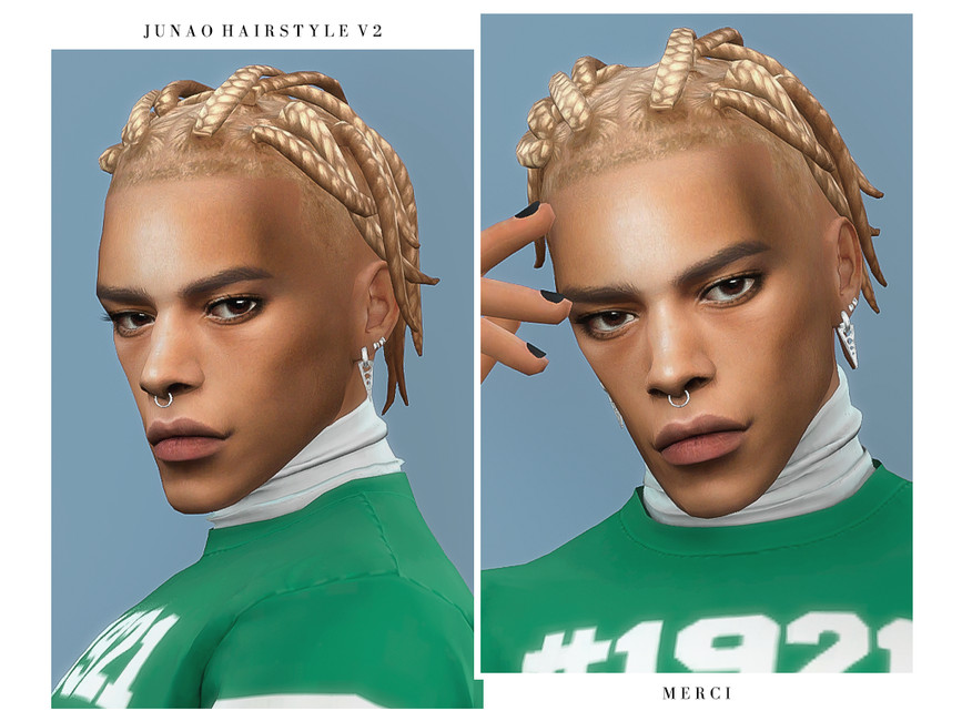The Sims Resource - Junao Hairstyle V2