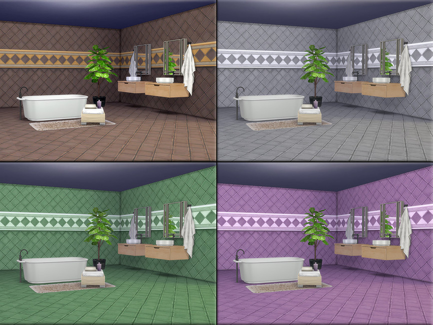 The Sims Resource - MB-TrendyTile_EA_SelectionAddOn_SET