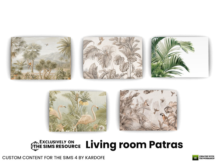 The Sims Resource - Living room Patras Picture
