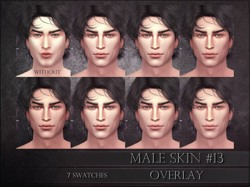 The Sims Resource - Male skin 13 - Overlay