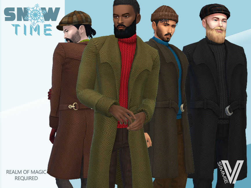 The Sims Resource - Snowtime RoM Outerwear 10