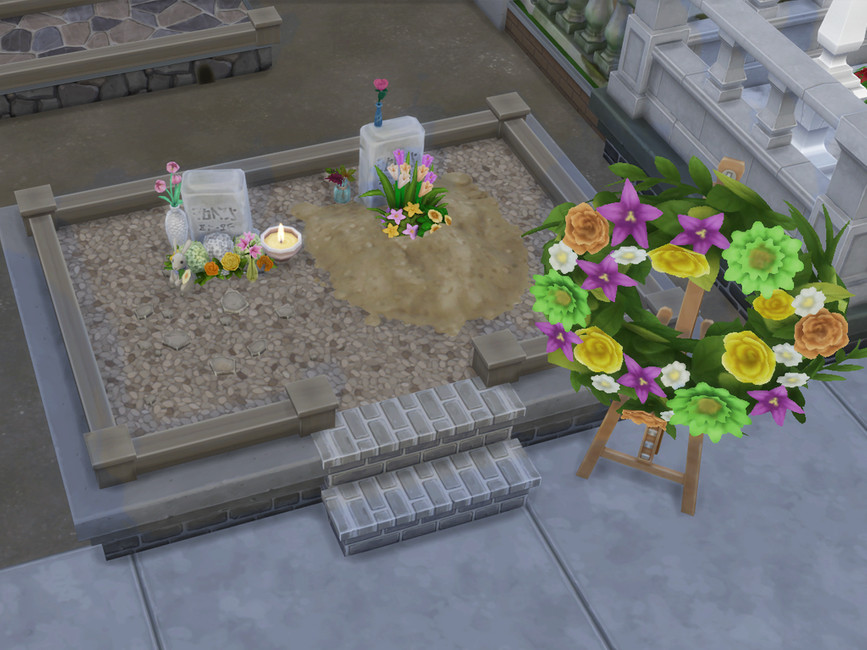 The Sims Resource - St. Fiacre Cemetery