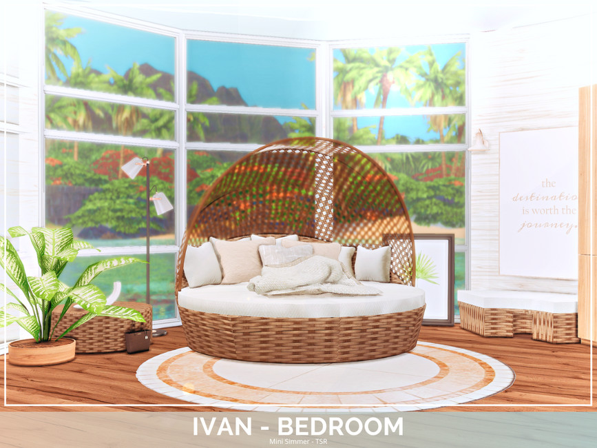 The Sims Resource - Ivan Bedroom - TSR Only CC