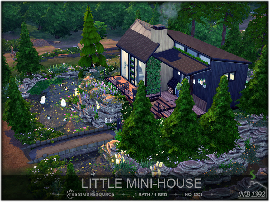 The Sims Resource - Little Mini-House (No CC!)