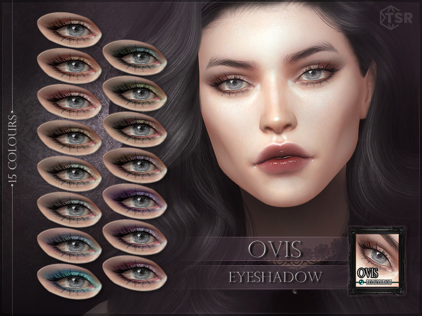 The Sims Resource - Ovis Eyeshadow