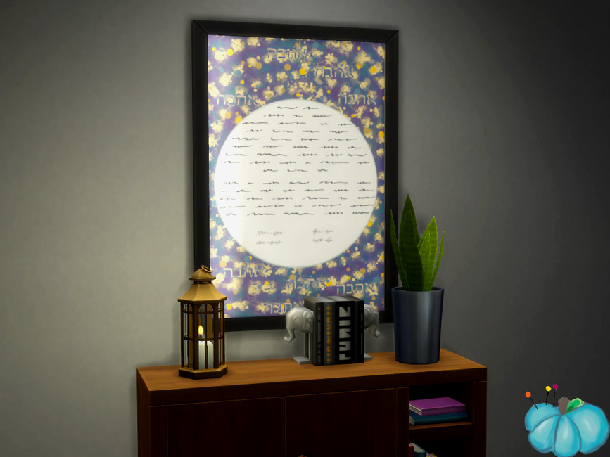 The Sims Resource - Ketubah: Jewish Marriage Contract
