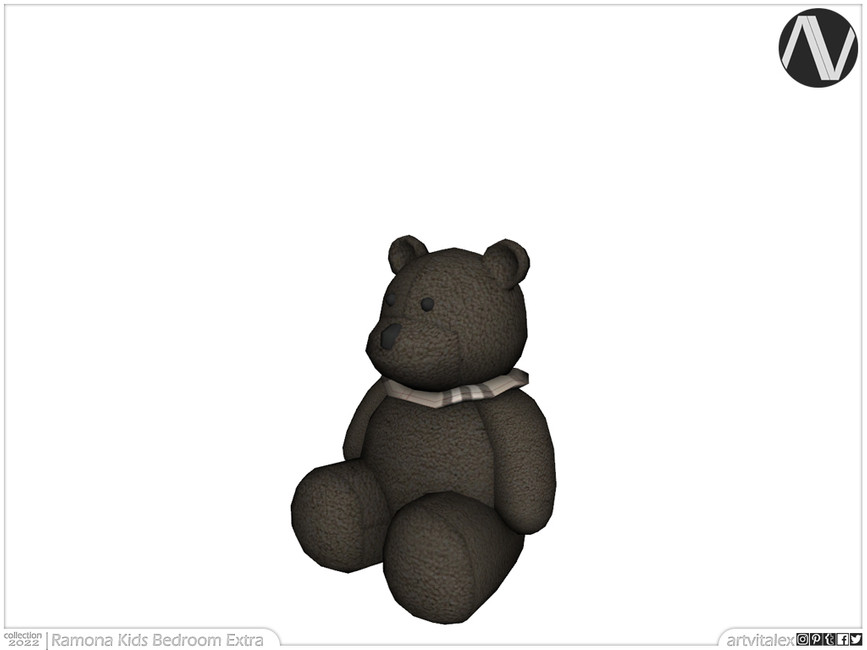 The Sims Resource - Ramona Teddy Bear