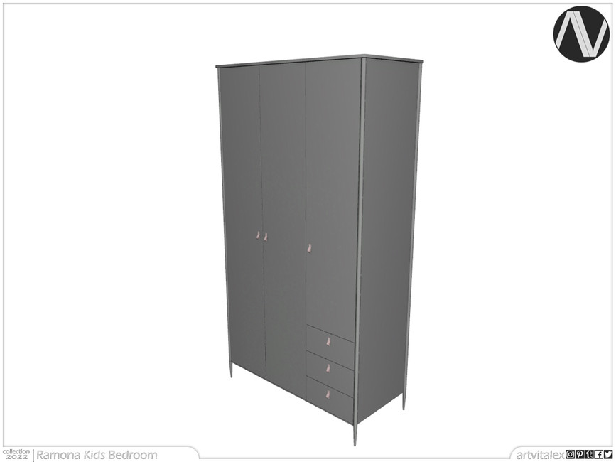 The Sims Resource - Ramona Wardrobe