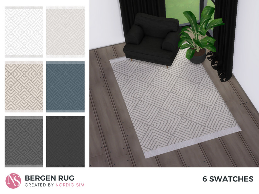 The Sims Resource - Bergen rug