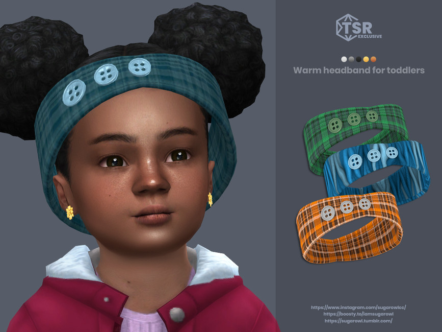 The Sims Resource - Warm headband for toddlers