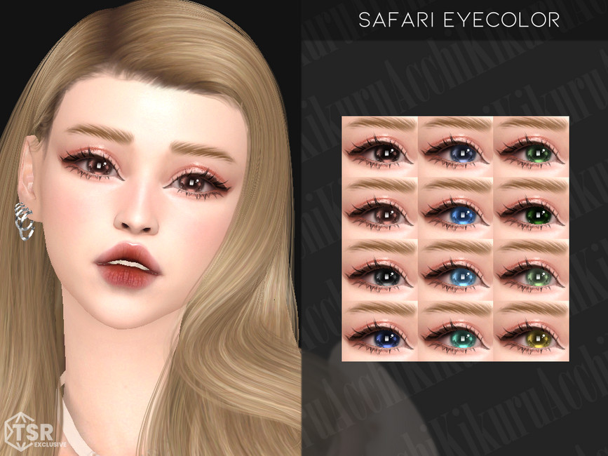 The Sims Resource - Safari Eyecolor