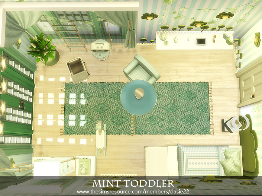 The Sims Resource - Mint Toddler