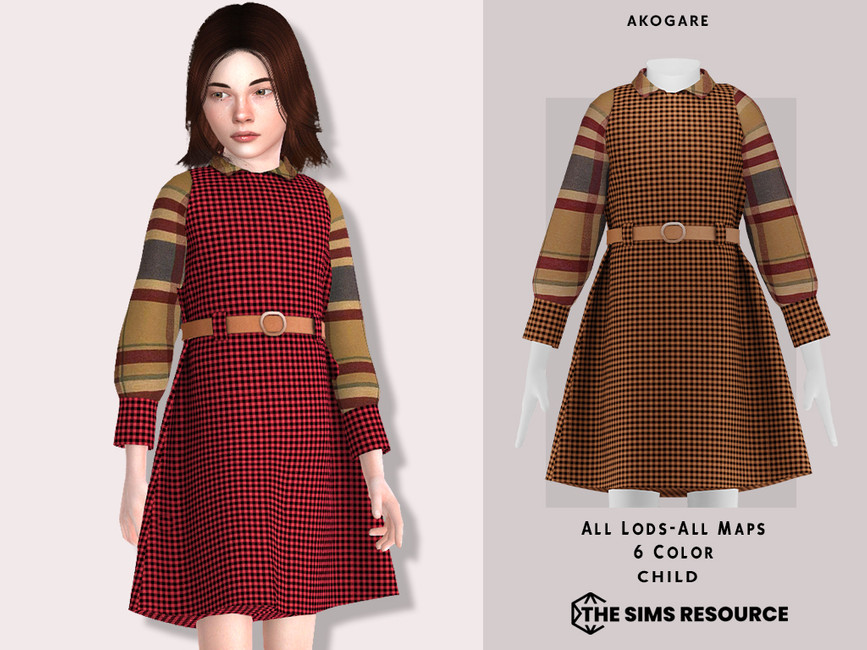 The Sims Resource - Amber Dress
