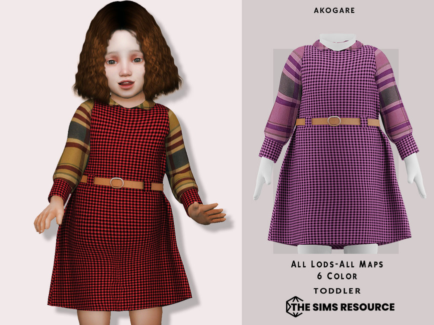 The Sims Resource - T-Amber Dress
