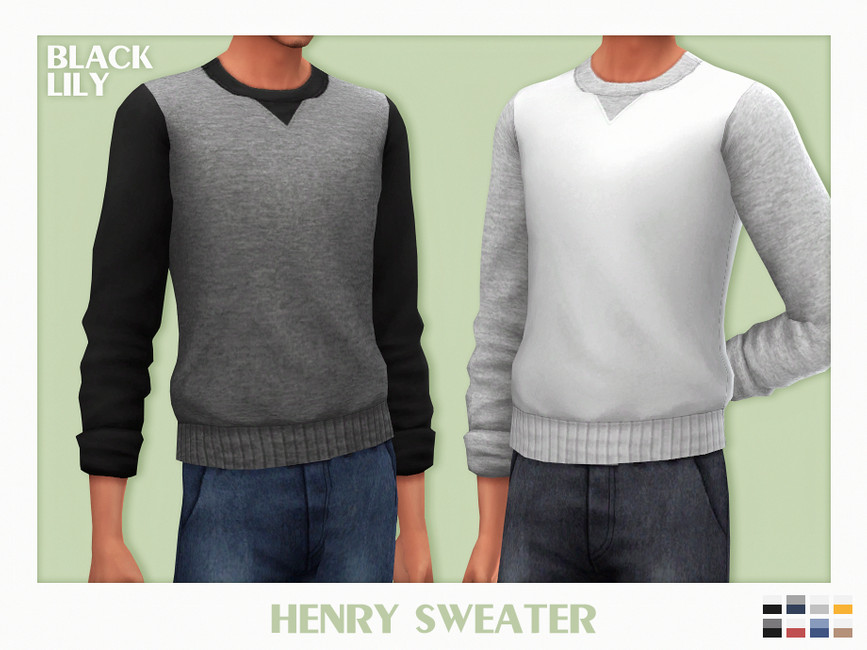 The Sims Resource - Henry Sweater