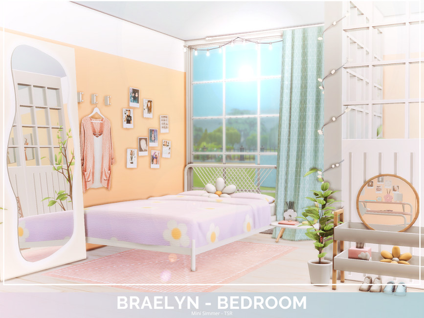 The Sims Resource - Braelyn Bedroom - TSR Only CC