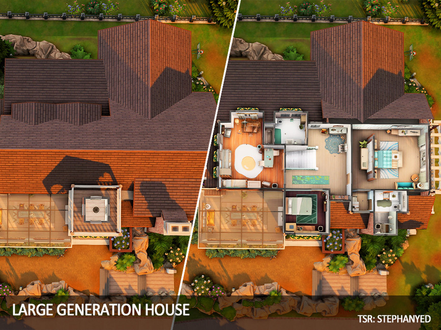 The Sims Resource - Large Generation House