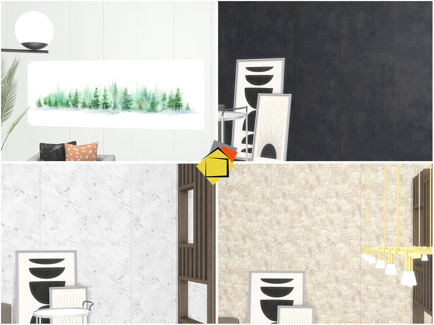 The Sims Resource - Agoura Room Dividers And Wall Panels