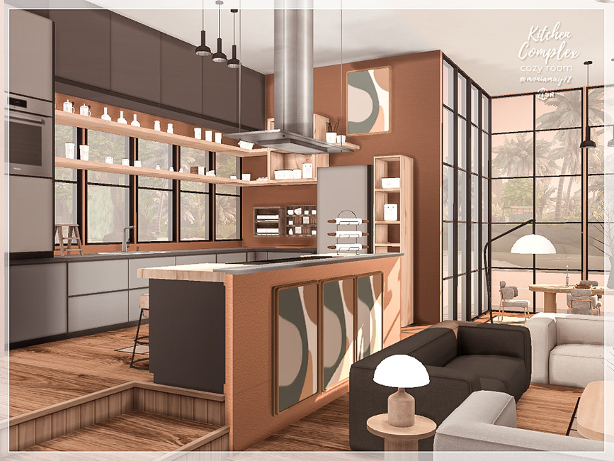 The Sims Resource - Kitchen Complex CC only TSR