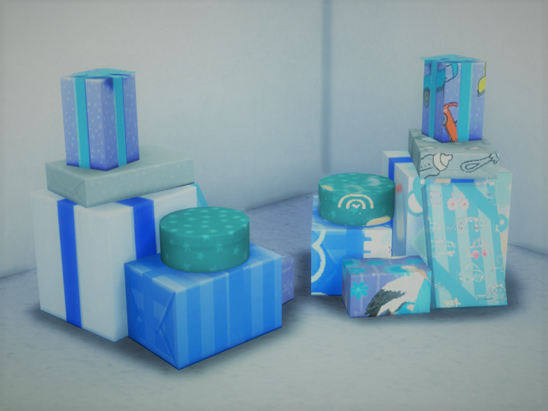 The Sims Resource | Baby shower present pile (Functional)