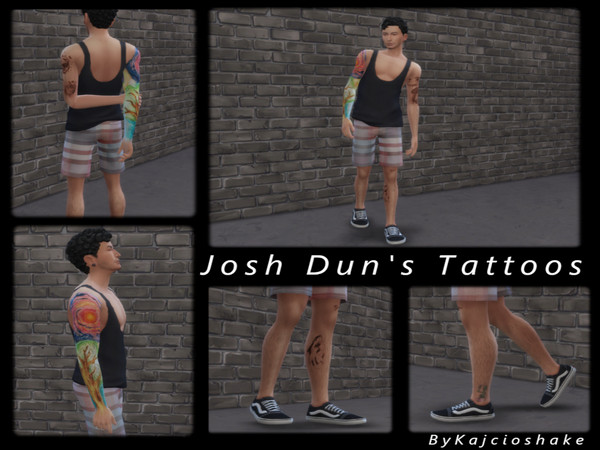 The Sims Resource | Josh Dun's Tattoos